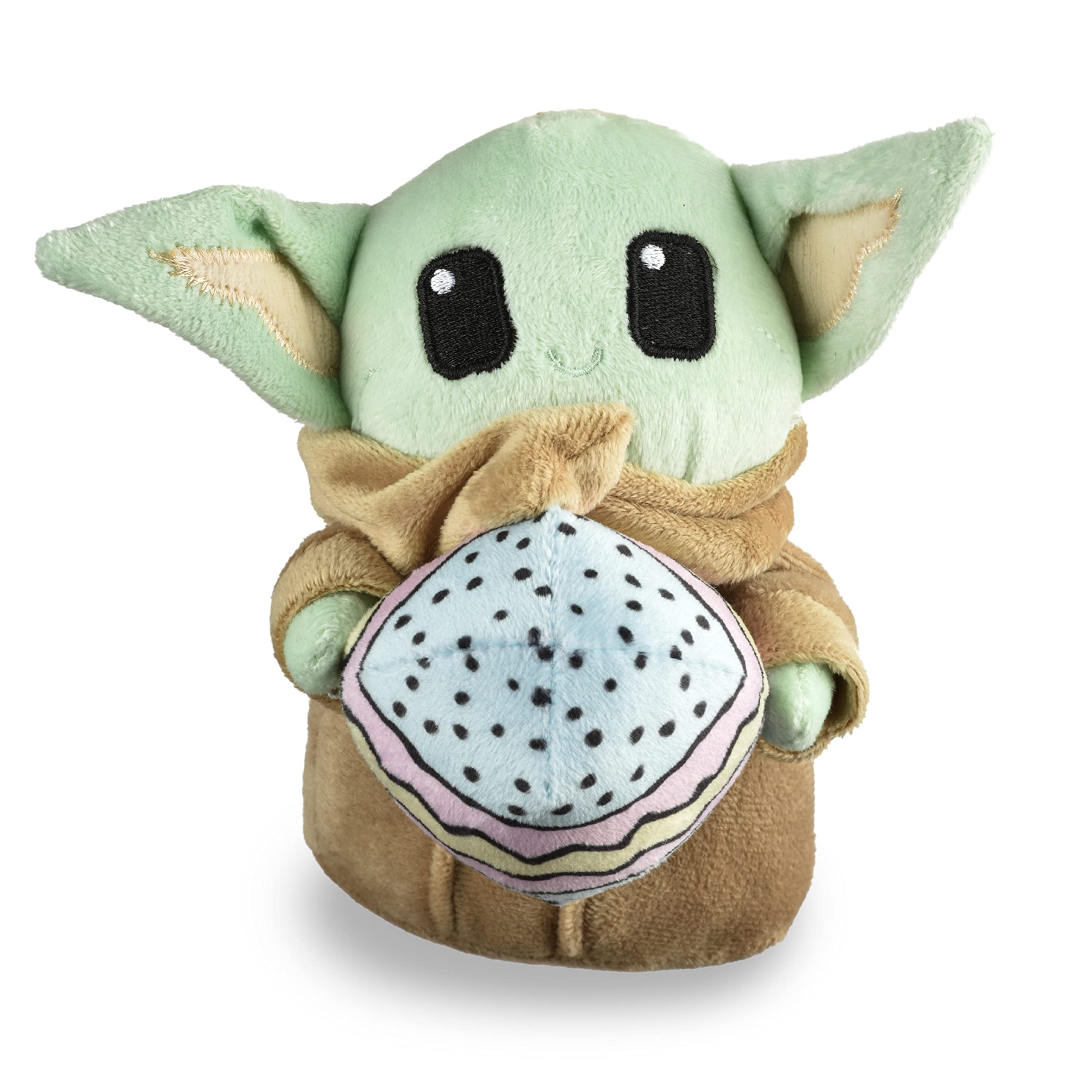 STAR WARS Easter 9" Grogu Easter Egg Squeaker Pet Toy |9 Plush Squeaker ...