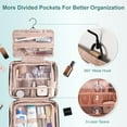 EVERFUN Beauty Case: Large Size Travel Makeup Organizer & Hanging ... EVERFUN Beauty Case: Large Size Travel Makeup Organizer & Hanging ...