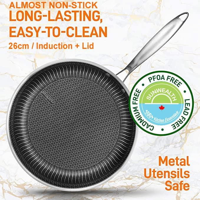 Click here for Sunwealth Almost Non-Stick Honeycomb Raised Surfac... prices