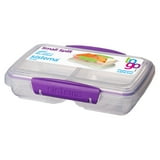 Sistema Small Split To Go Divided Snack Container - Walmart.com