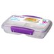 Sistema Small Split To Go Divided Snack Container - Walmart.com