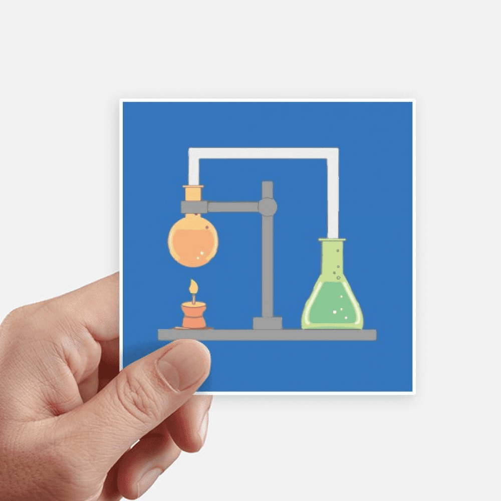 Checal Calefaction Experiment Sticker Square Waterproof Stickers ... Checal Calefaction Experiment Sticker Square Waterproof Stickers ...