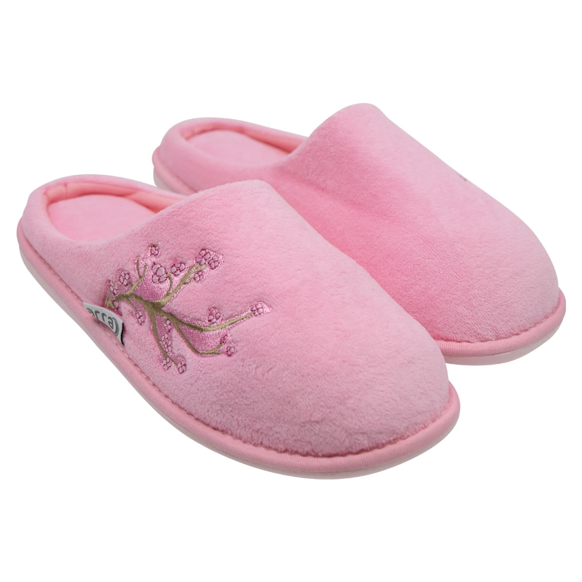 Pantuflas Bordadas Para Dama Color Rosa | Walmart en línea