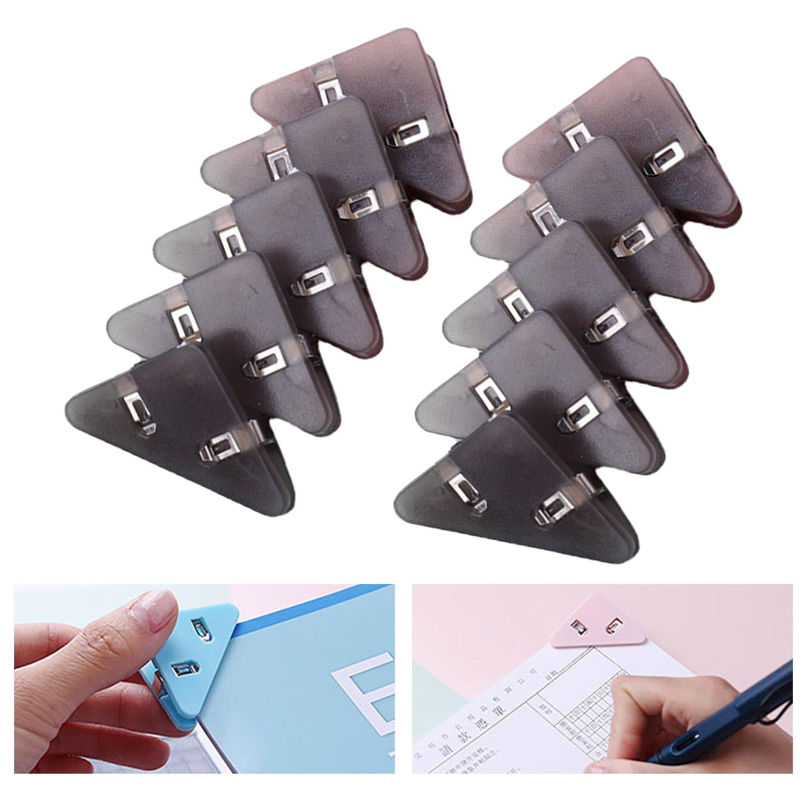 Large Stationery Note Memo Book Office Binder Paper Clips Hinge Clip ...