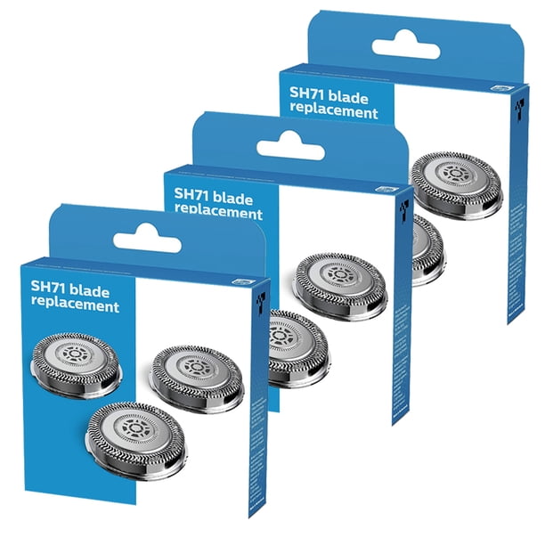 3x Philips Norelco Shaving Heads for Shaver Series 7000 and Angular ...