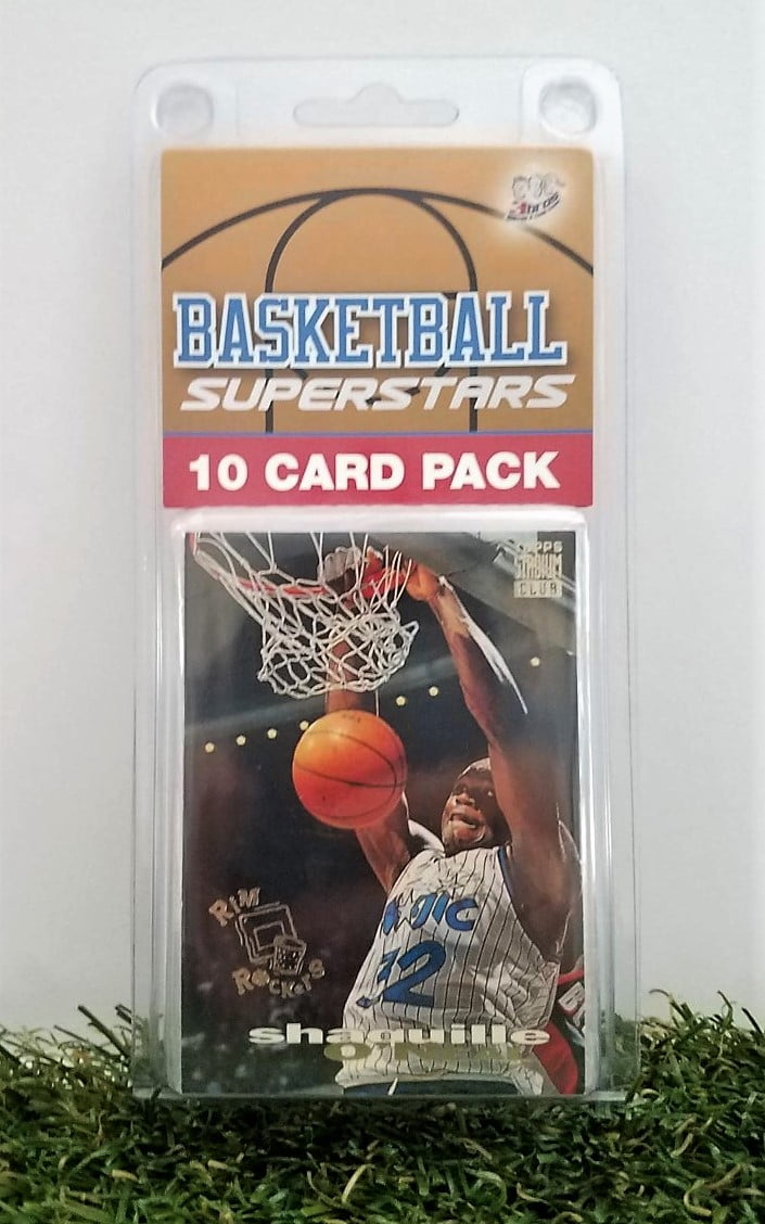 Shaquille O'neal- (10) Card Pack NBA Basketball Superstar Shaq Starter ...
