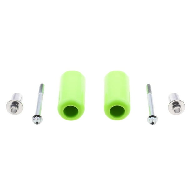 Universal No Cut Frame Crash Sliders Protector For Motorcycle - Green ...