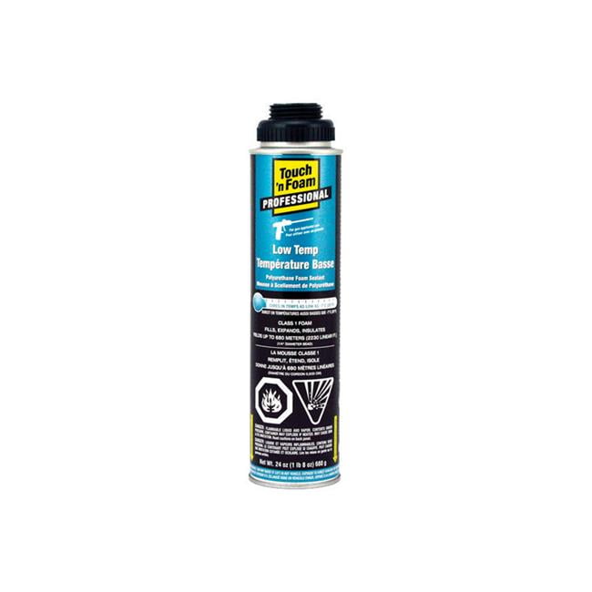 Touch N Foam 1836758 Amber Polyurethane Foam Foam Sealant, 24 oz - Case ...