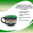 Friends Central Perk Ceramic Mug, Large Mug for Soups & More, Holds 24 ...