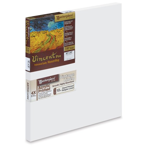 Fredrix Pro Series Traditional Profile Belgian Linen Canvas - 11" x 14 ...