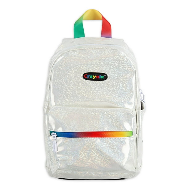 Crayola Mini Glitter Backpack, White - Walmart.com