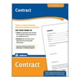 Adams 8.5 x 11 Inch Contract Form, White with Attorney-Approved Content ...