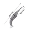 Shrimp Deveiner Tool Plastic Seafood Peeler Prawn Shell Remover Cleaner ...