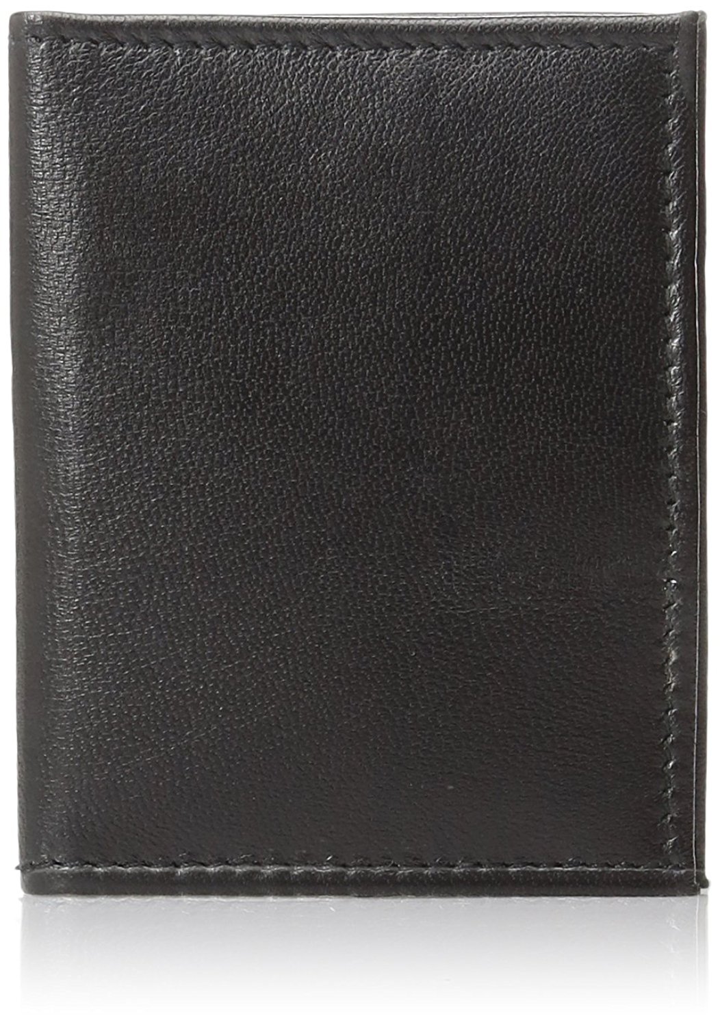 Improving Lifestyles SUN035BK Men's Bifold Wallet, Black Leather ...