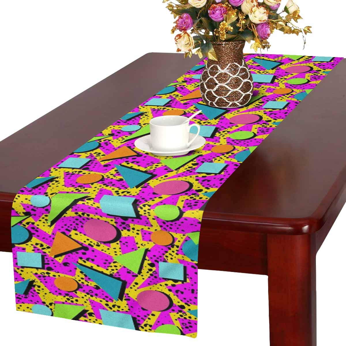 MKHERT Retro Vintage 80s Memphis Fashion Style Seamless Pattern Table ...