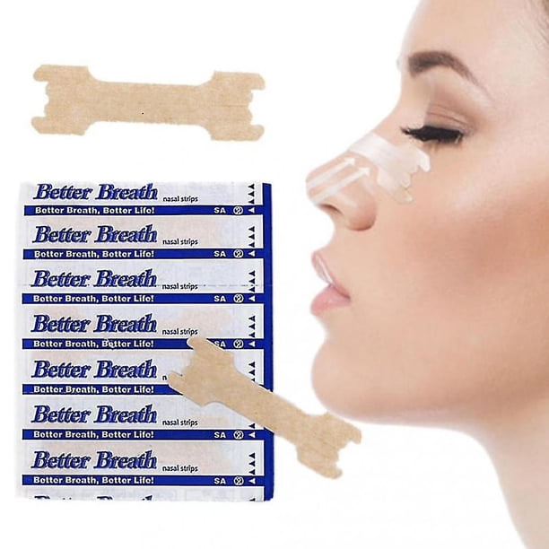 100 Stck Better Breath Nasenpflaster Gegen Schnarchen Nasenstrips ...
