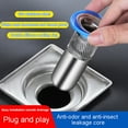 GARENAS Sewer Odor Control Odor Bathroom Drain Core Drain Backflow Seal ... GARENAS Sewer Odor Control Odor Bathroom Drain Core Drain Backflow Seal ...