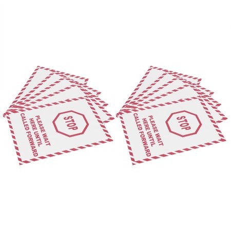 Stop Sign Sticker, And Durable Oil Proof Stop Sign Wall Decal Sticker ...