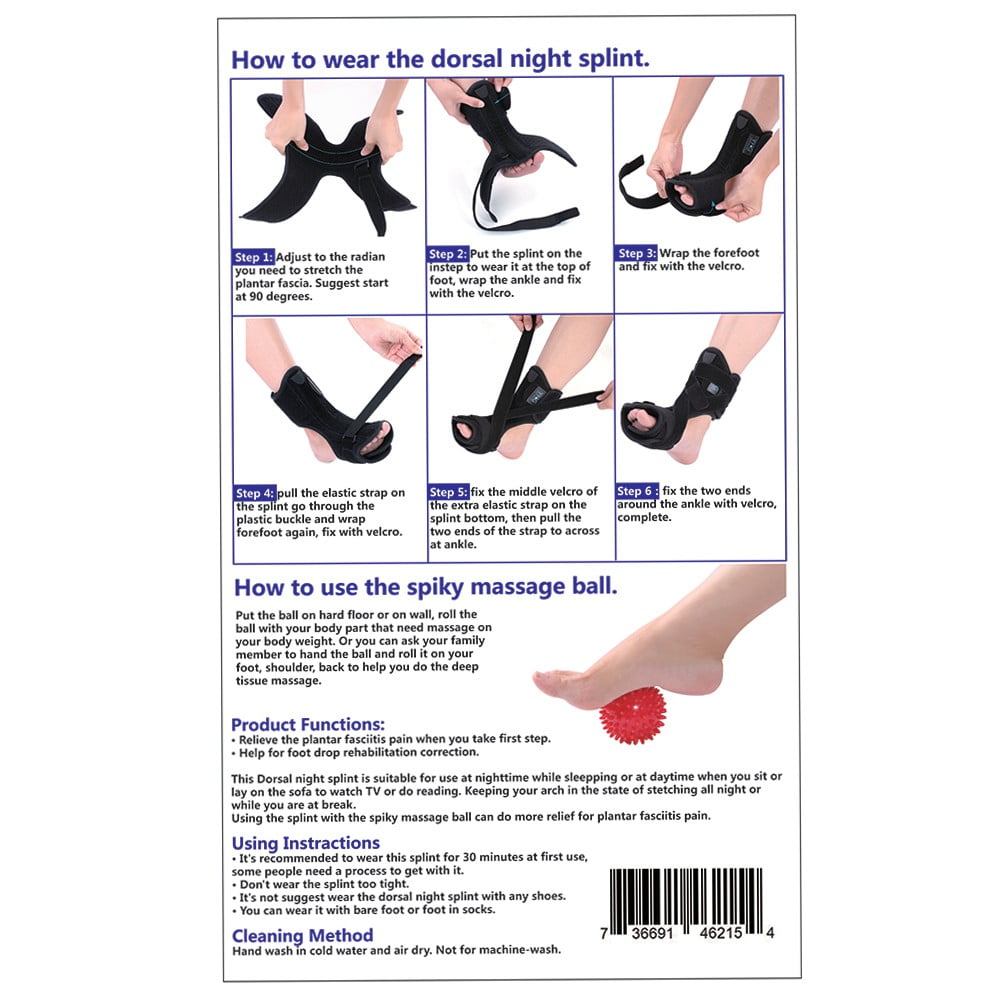 Plantar Fasciitis Night Splint Homemade