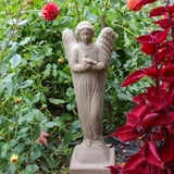 Morning Angel Statue - Resin Sandstone Look - 29 Inch Height ...