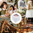 Tall Cake Boxes for Tier Cakes, 12x12x12 Inch [10 Pack ] Thick Sturdy ...