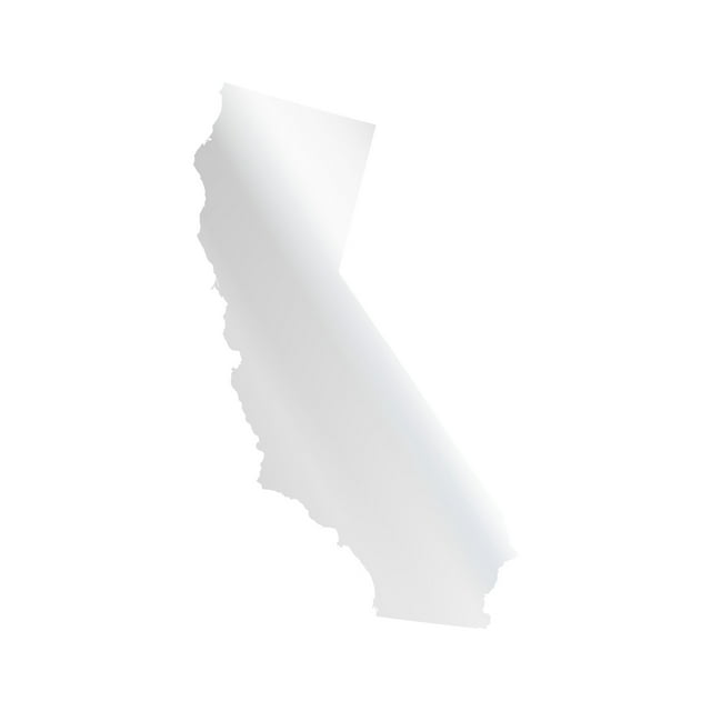 California Shaped Sticker Decal Die Cut - Self Adhesive Vinyl ...