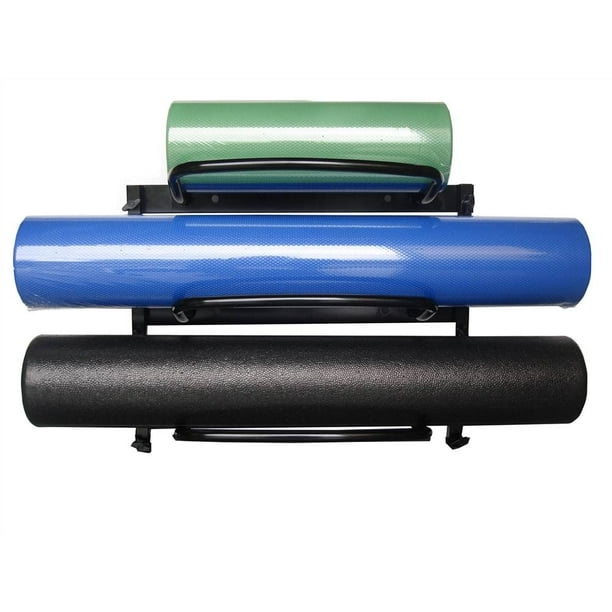 Foam Roller Rack in Black (6 pcs - Foam Roller Rack) - Walmart.com ...