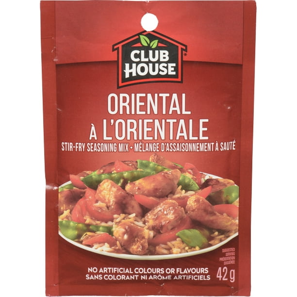 Club House, Dry Sauce/Seasoning/Marinade Mix, Oriental Stir-Fry, 42g ...