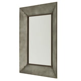Glenan Rustic Aged Metal Wall Mirror - Walmart.com