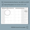 POPRUN Monthly Planner 2026-2027(Large- 8.5'' x 10.5'' Soft Cover), 18 ...