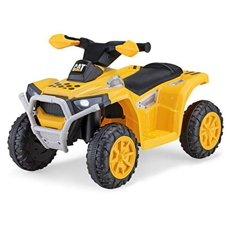 Kid Trax CAT Toddler Quad Ride On Toy, 6 Volt Battery, 1.5-3 Years Old ...