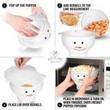 Zulay Kitchen Microwave Popcorn Maker, Silicone Popper, Collapsible ...