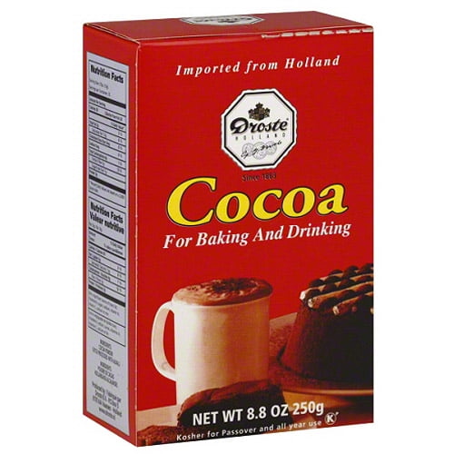 Droste Cocoa Powder, 8.8 oz (Pack of 12) - Walmart.com - Walmart.com
