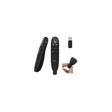 Kensington Wireless Presenter with Red Laser, USB Clicker, PC Remote ...