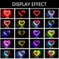 Heart Shaped RGBs LED Light Craft Kits Easy Assembly Soldering Practice ...