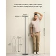 TROND LED Torchiere Floor Lamp, Dimmable 30W, 3000K Warm White Light ...