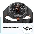 3. 22mm Metal Strap Adapter for Watch 8 40/44/46mm, Alloy Quick Release ...
