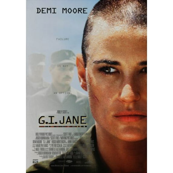 Gi Jane Movie Poster 24Inx36In Poster Art Poster 24x36 Unframed, Age ...
