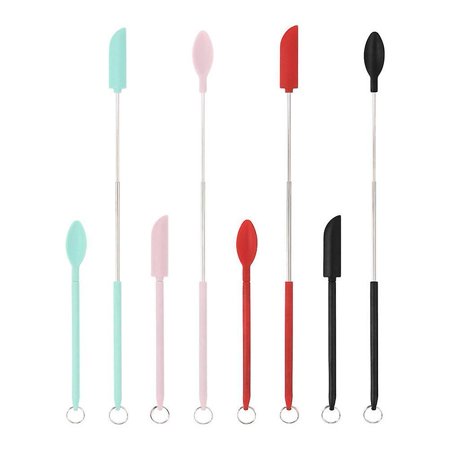 Silicone Sauce Spatula Food Grade Mini Silicone Spatula Thin Spatula ...