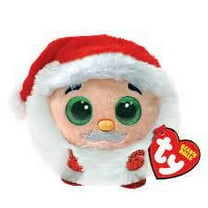 TY Puffies (Beanie Balls) Plush KRIS the Christmas Santa Claus (4 inch ...