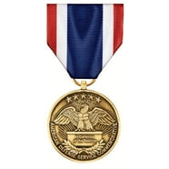 Honorable Discharge Commemorative Medal - Yellow, Blue, White, Red ...