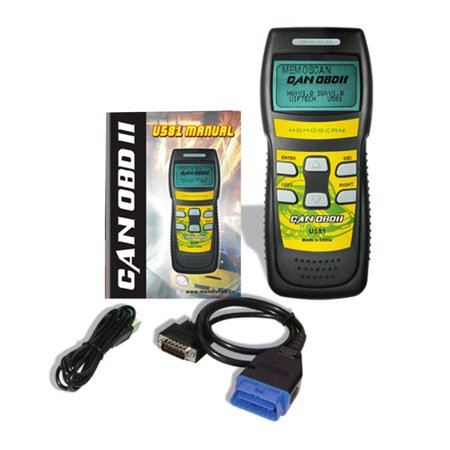 U581 OBD2 OBDII Car Engine Automotive Fault Code Reader Diagnostic Scanner CAN BUS Scan LCD ...
