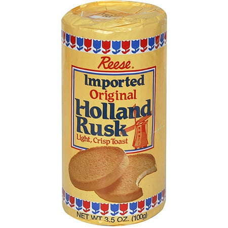 Reese Holland Rusk Tea Biscuits, 3.5 oz (Pack of 12) - Walmart.com