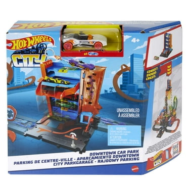 Mattel Hot Wheels Tollbooth Takedown Track Set - Walmart.com