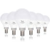 6 Pack GOSCHE E12 LED Bulbs, 60W Equi., 5000K, A15 Ceiling Fan ...