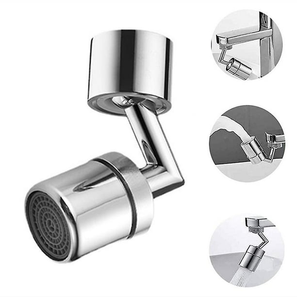 Water Saving Faucet 720 Degree Swivel, Universal Aerator, Splash Proof ...