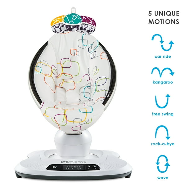 4moms mamaRoo 4 Baby Swing | Bluetooth Baby Rocker with 5 Unique ... 4moms mamaRoo 4 Baby Swing | Bluetooth Baby Rocker with 5 Unique ...