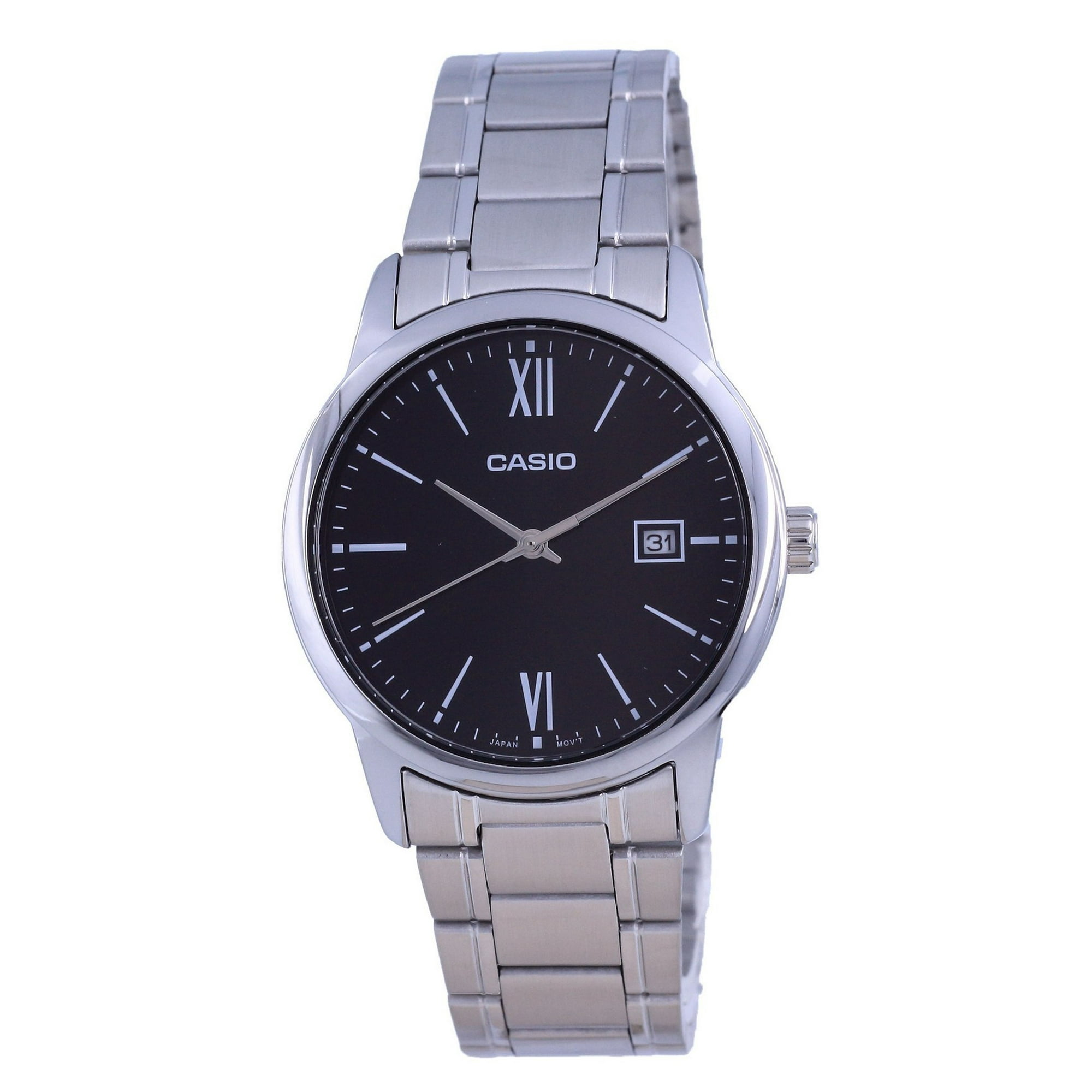 Click here for Casio Black Dial Stainless Steel Analog Quartz Mtp... prices