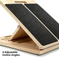 BESTSKY Wooden Slant Board for Calf Stretching – Adjustable Incline ...