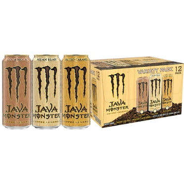 Monster Energy Java Monster Salted Caramel, Coffee + Energy Drink, 15 ...